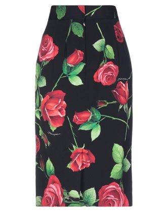 Dolce & Gabbana HOSEN & R&Ouml;CKE - Midi-R&ouml;cke auf YOOX.COM