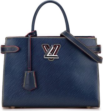 Louis Vuitton Hobo Bags - Epi Twist Satchel - Gr. unisize - in Blau - für Damen