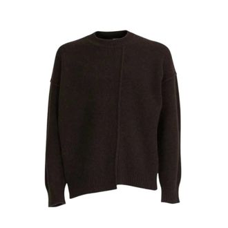 Isabel Benenato Pullover mit Rundhalsausschnitt - - Knitwear - Herren - Braun - XS