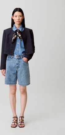 Claudie Pierlot Oversize-Jeanshemd