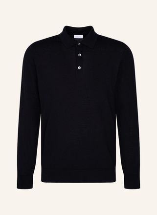 Seidensticker Seidensticker Pullover, Polo Regular Fit schwarz