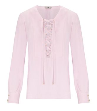 Elisabetta Franchi CHEMISE EN &Agrave; LACETS QUARZO ELISABETTA FRANCHI