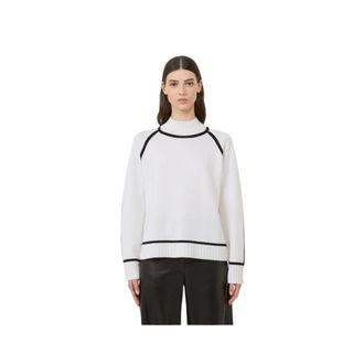 Max Mara Array Midi Dress - Femme - Pulls - Blanc - Taille: 38 FR