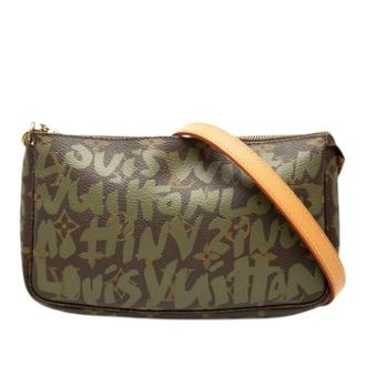 Louis Vuitton Pre-owned Pochette Accessoires Graffiti - Femme - Pre-owned - Brun - Taille: ONE Size