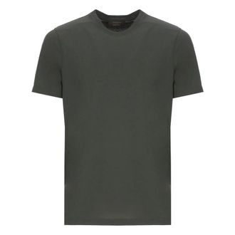 Zanone Slim-fit IceCotton T-Shirt - - Tops - Herren - Gr&uuml;n - M