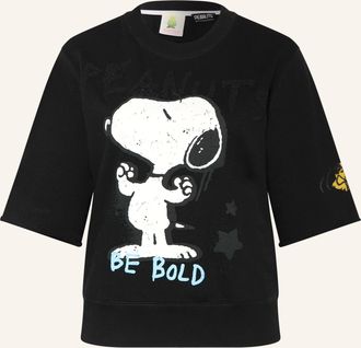 Frog Box Frogbox Sweatshirt Mit 3/4-Arm schwarz