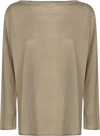 Alpha Studio Femme, Pulls, Beige, Taille: 40 FR Barca Over Lino