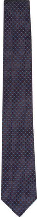 Ferragamo patterned tie - Braun