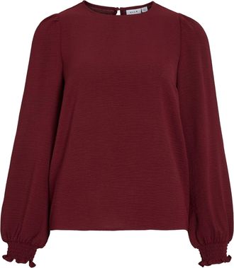 Vila Vimay L/S O-Neck Top Rp1/Ka