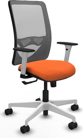 Piqueras y Crespo B&uuml;rostuhl Zulema, verstellbare Armlehne, h&ouml;henverstellbare Lendenwirbelst&uuml;tze, ausgestattet mit 3 Positionen und Schneideschaum. Mit Rollen von 65 mm 