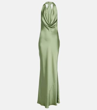 Norma Kamali Robe aus Satin