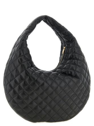 Saint Laurent Icare Nappa Leather Hobo Bag - Black