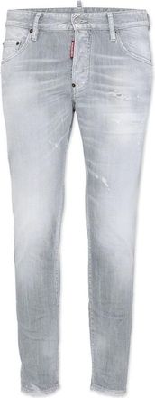 Dsquared2 Homme, Jeans, Gris, Taille: XL Pantalon Gris Élégant