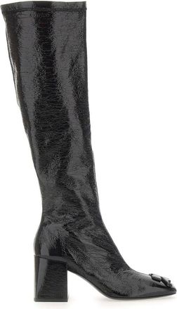 Courr&egrave;ges Femme, Chaussures, Noir, Taille: 39 EU Heeled Bottes