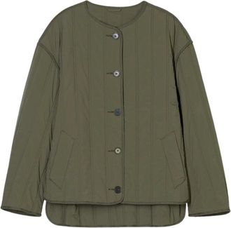 Closed Femme, Vestes, Vert, Taille: 38 FR Veste matelass&eacute;e