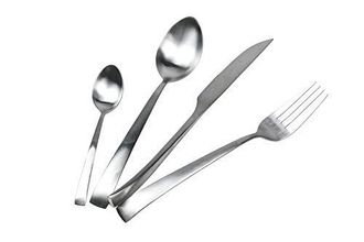 Villa D'Este Home Tivoli 5905208 Park AVEUE Set aus 24 St&uuml;ck, Silber matt, Edelstahl