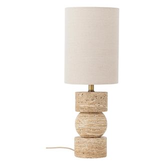 Bloomingville Lampe &agrave; poser en travertin Marci Bloomingville