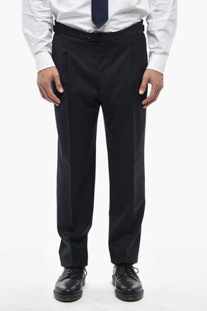 Corneliani CC COLLECTION Jacquard-Anzug aus Schurwolle mit Pattentaschen Corneliani