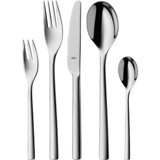 WMF Silit Trend Besteck Set 6 Personen, 30-teilig, Monobloc-Messer, Crominox Edelstahl poliert, rostfrei, kratzbest&auml;ndig, langlebig, sp&uuml;lmaschinengeeignet