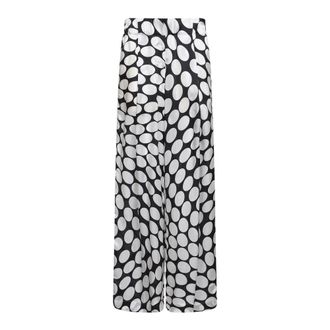 Dries Van Noten Femme, Pantalons, Multicolore, Taille: 40 FR Pantalon large imprim&eacute; Soft Ellipses