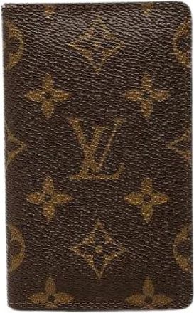 Louis Vuitton Porte-cartes Monogram Pre-owned - Femme - Pre-owned - Brun - Taille: ONE Size