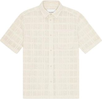 Les Deux Homme, Chemises, Blanc, Taille: M Short Sleeve Chemises