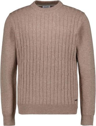 Pierre Cardin Herren Pullover braun unifarben