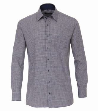 Casamoda Businesshemd Print Comfort Fit