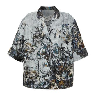 Munthe Femme, Blouses et Chemises, Gris, Taille: 40 FR Chemise Vushi en Soie
