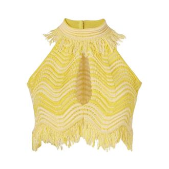 Genny Pullover - - Tops - Damen - Gelb - 2XS