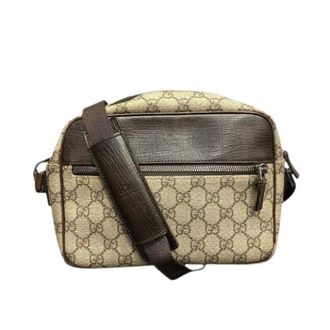 Gucci Sac bandouli&egrave;re vintage doccasion - Femme - Pre-owned - Brun - Taille: ONE Size