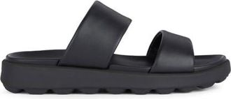 Geox Homme U Spherica Ec6 A Sandales Claquettes, Noir, 44 EU