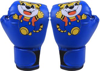 Generic Boxhandschuhe PU Leder Cartoon Training Handschuhe Kinder Boxhandschuhe Atmungsaktiv Premium Boxsack Kickboxen Thai MMA