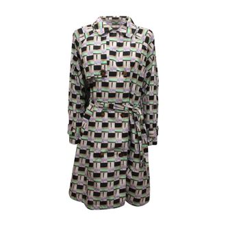 Emma & Gaia Trench Doppiopetto Oversize Jacket - Femme - Manteaux - Multicolore - Taille: 36 FR