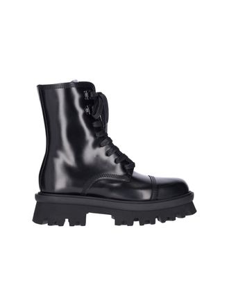 Ferragamo Combat Boots