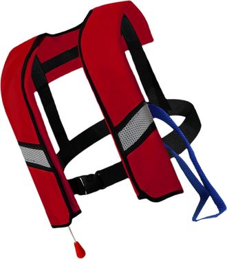Generic Schwimmweste, Schwimmweste f&uuml;r Erwachsene zum Schwimmen - Uni-Schwimmweste f&uuml;r Erwachsene, Schwimmweste f&uuml;r Erwachsene aus Nylon, automatische Aufblas