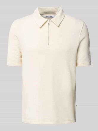 Sams&oslash;e & Sams&oslash;e Regular Fit Poloshirt mit Strukturmuster Modell SAOLLI