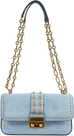 Michael Kors Sac &eacute;paule Tribeca en cuir su&eacute;d&eacute;