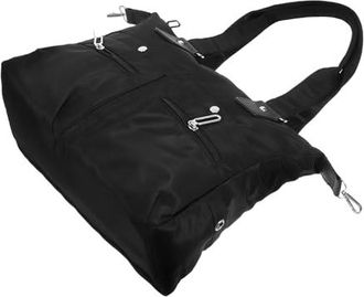 Milisten Sac &agrave; Bandouli&egrave;re Femme Capacit&eacute; 35X29X15 CM en Nylon Polyester R&eacute;sistant Sac Fourre-Tout pour Travail et D&eacute;placements Quotidiens avec Multiples Compa