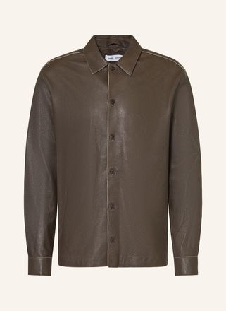 Sams&oslash;e & Sams&oslash;e Sams&oslash;e Sams&oslash;e Lederjacke Sadamon braun