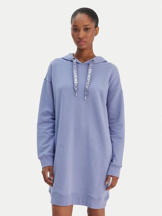 DKNY DKNY Strickkleid DP6D4914 Blau Regular Fit