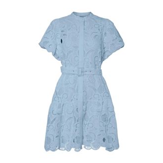 Y.A.S Yassana SS Kleid - - Dresses - Damen - Blau - L