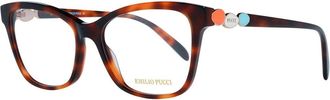 Pucci Femme, Accessoires, Brun, Taille: ONE Size Ep5150-54052 Eyeglasses