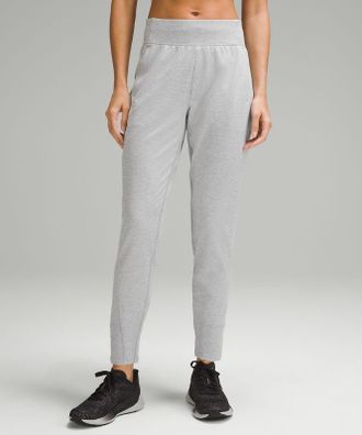 lululemon Jogging de course Its Rulu taille haute en molleton Pleine longueur pour Femmes - Gris - Taille 14