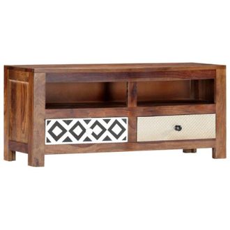 vidaXL TV-Schrank 90x30x40 cm Massivholz Akazie Vidaxl