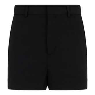 Red Valentino Femme, Shorts, Noir, Taille: 36 FR Elegant High-Waist Shorts