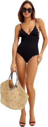 Marysia Swim Femme, Maillots de bain, Noir, Taille: 36 FR Santa Clara Maillot