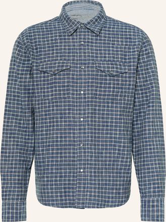 AllSaints Allsaints Hemd Court Comfort Fit blau