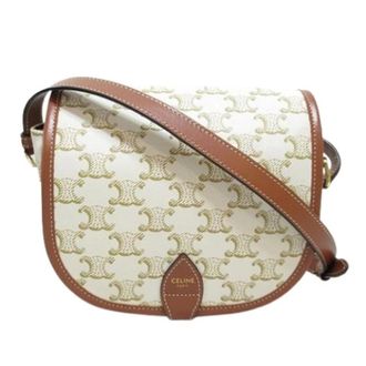 Celine Pre-owned Sac bandouli&egrave;re vintage en toile - Femme - Pre-owned - Blanc - Taille: ONE Size