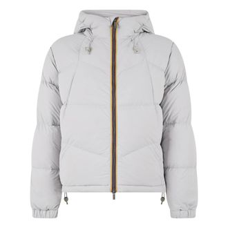 K-Way Quill Fancy Nylon Jacket - - Jackets - Herren - Grau - M